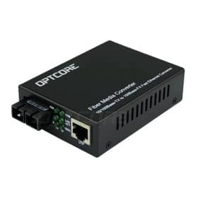 10/100Base-TX to 100Base-FX Single-mode 20km Fiber Media Converter