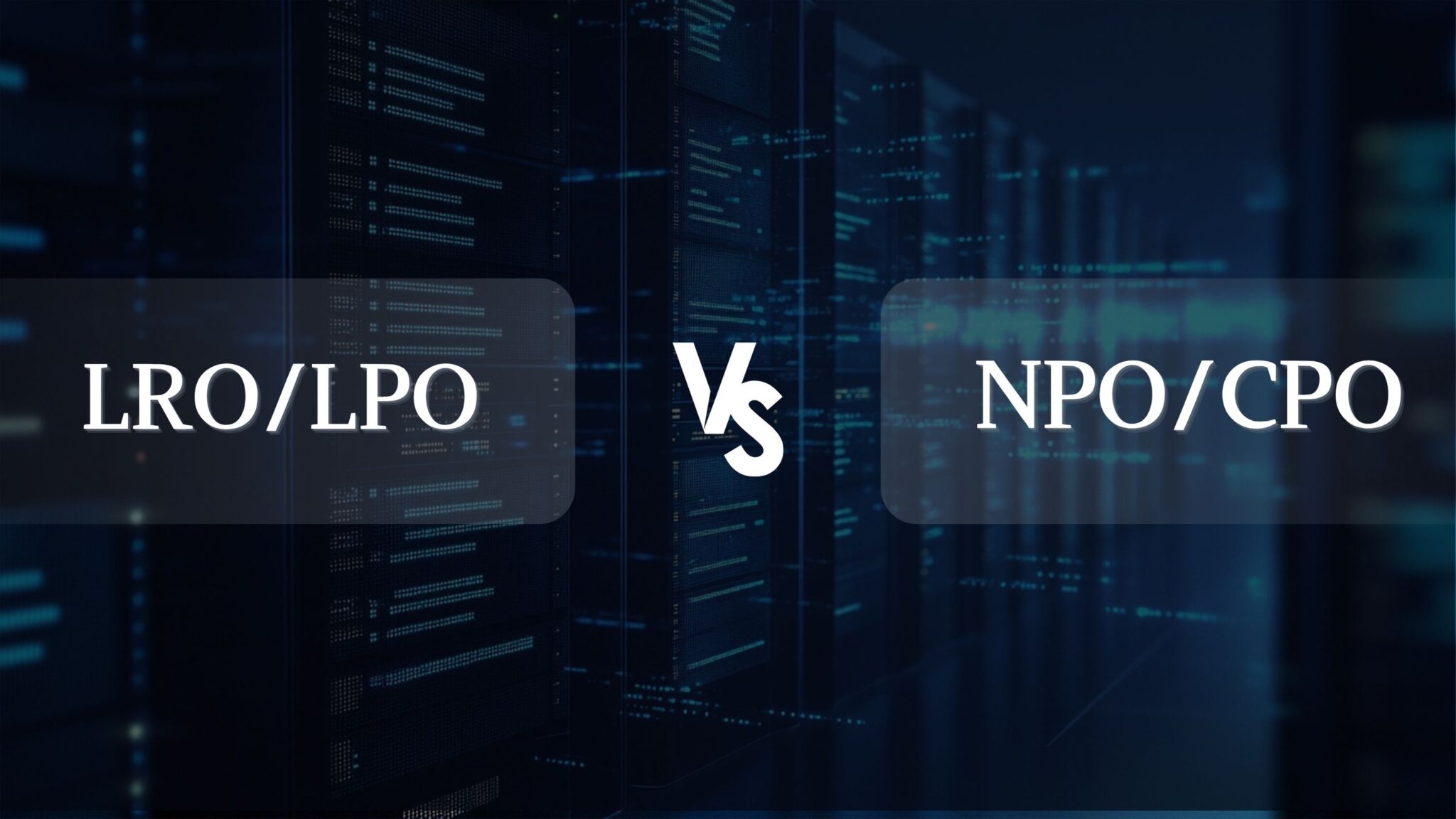 LPO vs LRO vs CPO vs NPO Optics: Understanding The Difference